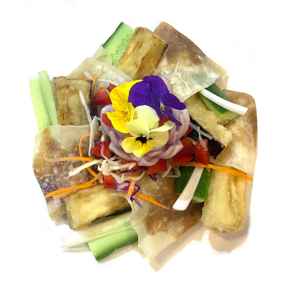 Tempura Eggplant Wraps Add-On | Chao Catering